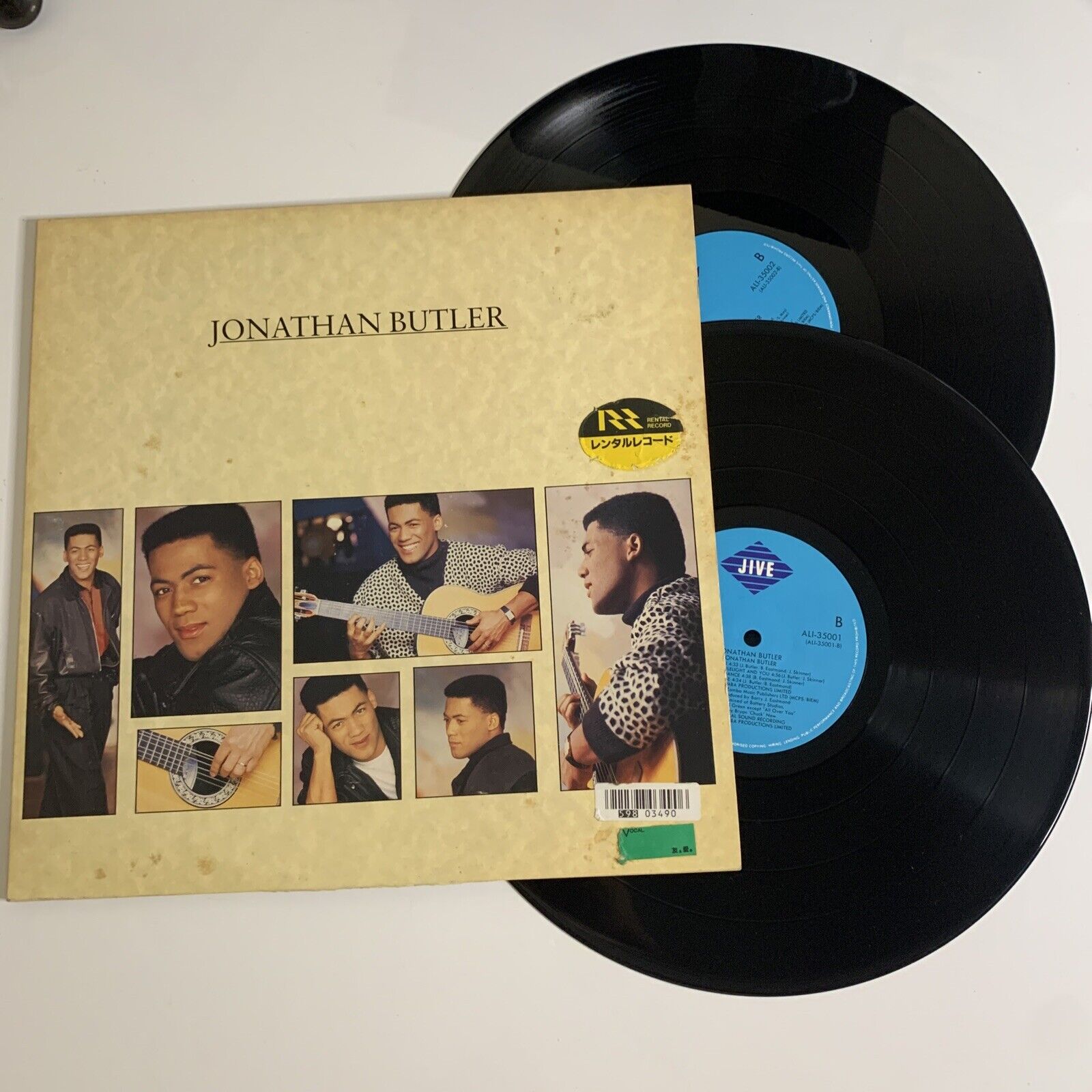 Jonathan Butler Double LP 1987 Vinyl Record Gatefold ALI-35001 – Retro Unit