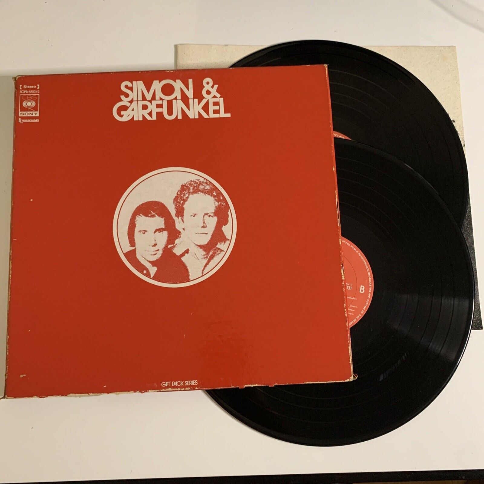 Simon & Garfunkel Gift Pack Series 2x LP 1972 Vinyl Box Set SOPB-55131 ...